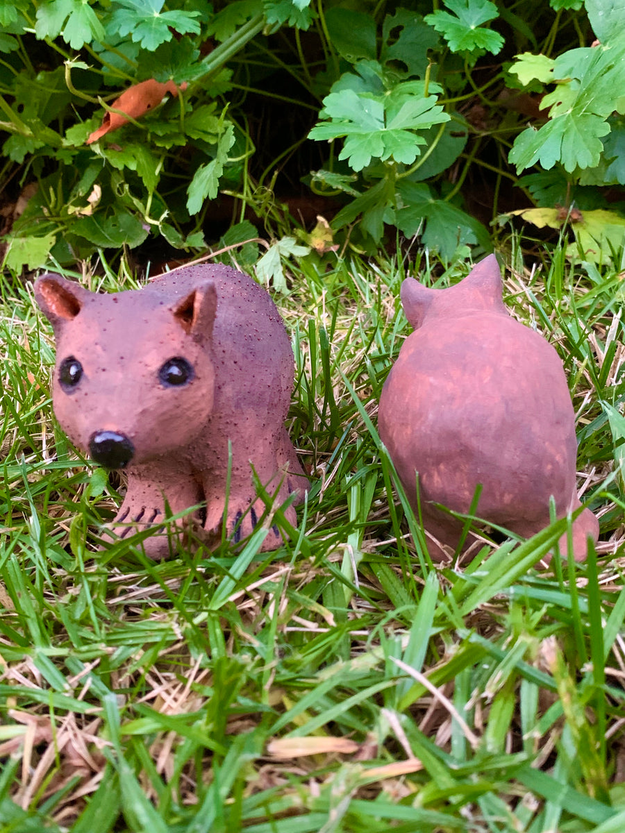 Small ceramic wombat-sold out – Trove Canberra